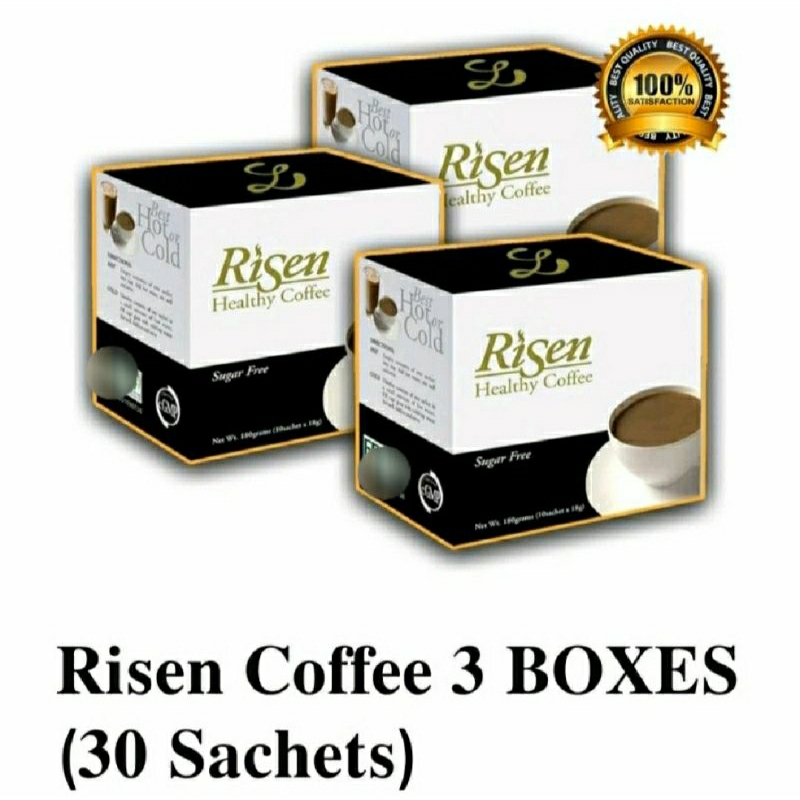 Risen Coffee Dreamlife 3 boxes/30 sachets | Shopee Philippines