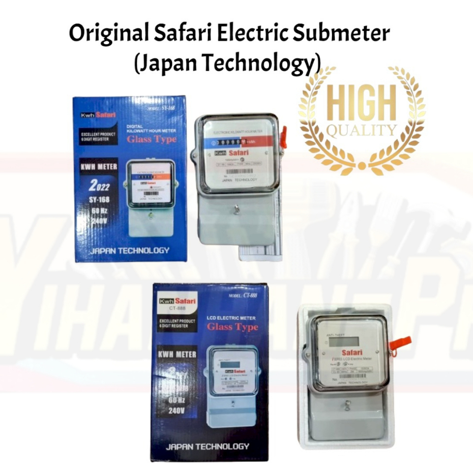 Safari ELECTRONIC AND DIGITAL Electric Submeter (Original Safari ...