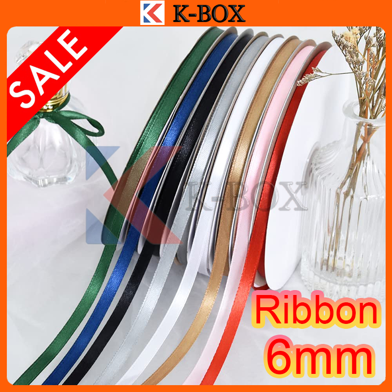 25Yards/Roll 6mmribbon, satin ribbon, decorative ribbon, gift packaging ...