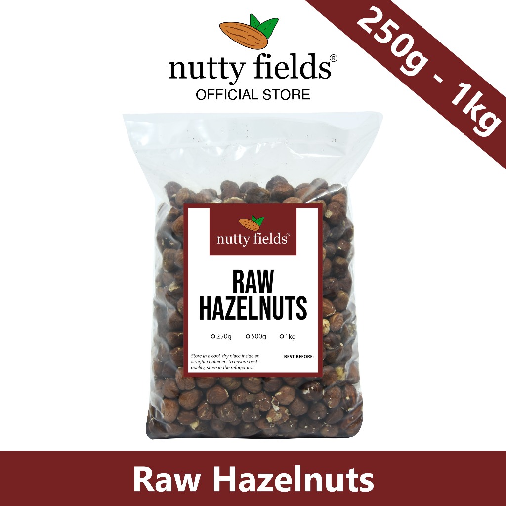 Raw Hazelnuts (250g - 1kg) by Nutty Fields | Shopee Philippines