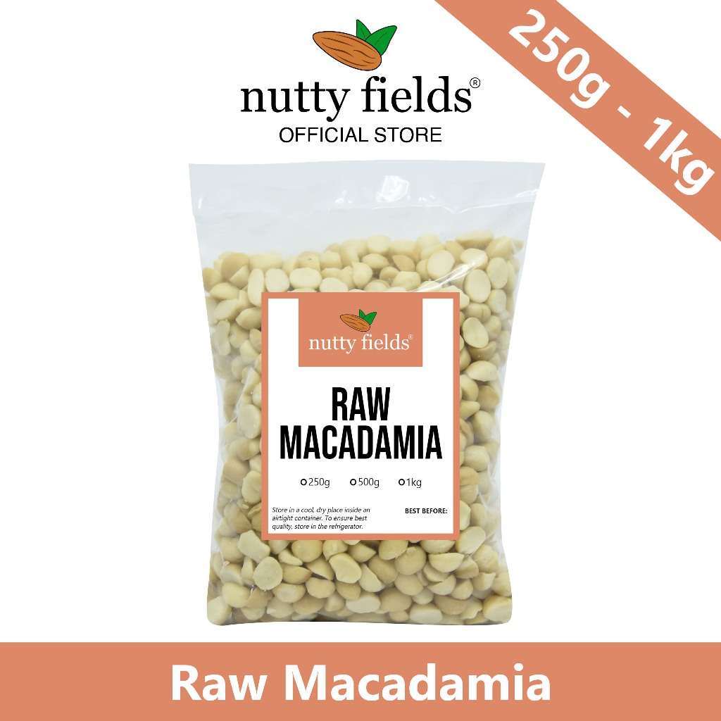 Raw Macadamia Nuts (250g - 1kg) by Nutty Fields | Shopee Philippines