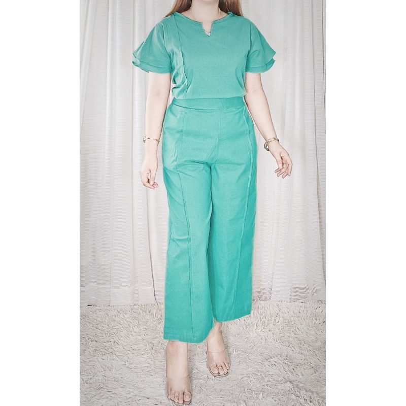 Eunice Coordinates Pants Terno (D&T) | Shopee Philippines