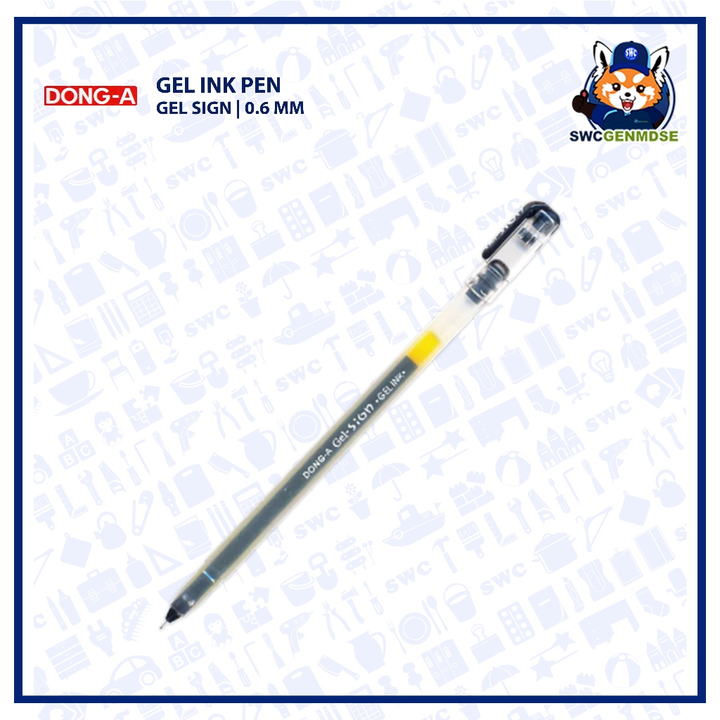 DONG-A Gel Ink Pen 0.6mm Tip | Gel Sign | Sold Per Piece | Shopee ...