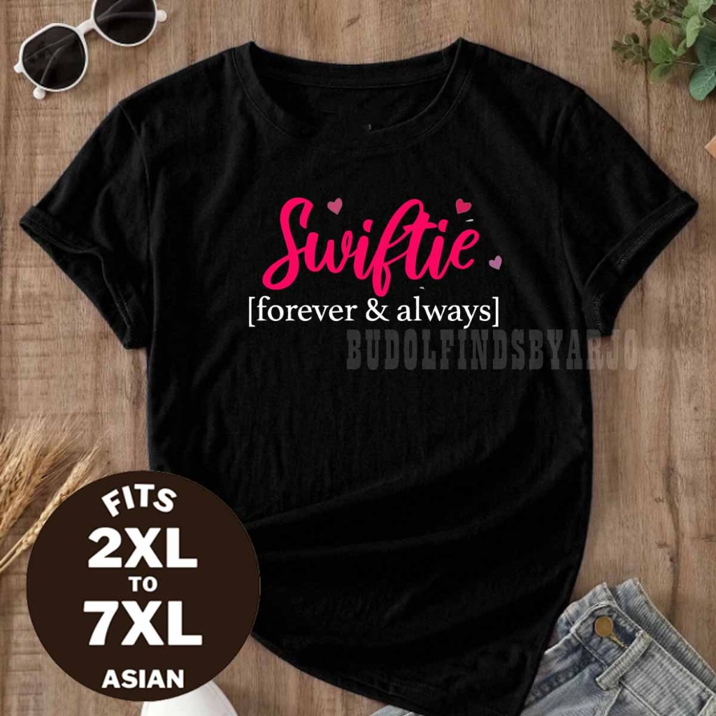Plus Size Swiftie Shirt fits 2XL-6XL | Shopee Philippines