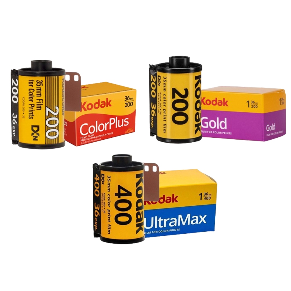 KODAK ColorPlus 200 Gold 200 Ultramax 400 135 35mm Color Negative Film ...