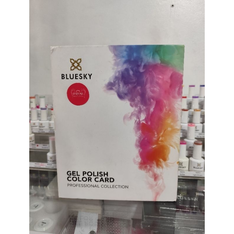 BLUESKY NAIL GEL COLOR CHART | Shopee Philippines