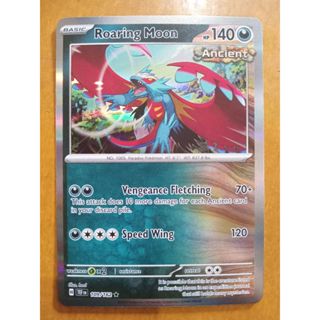 Roaring Moon - 109/162 - Holo Rare Pokemon TCG Standard ENG Temporal ...