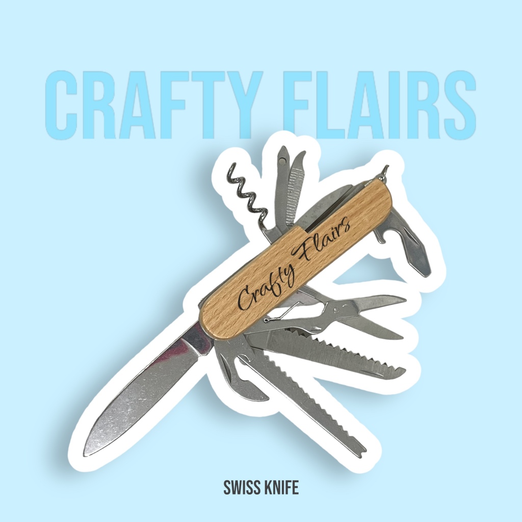 Personalized Wooden Swiss Knife - Crafty Flairs | Shopee Philippines