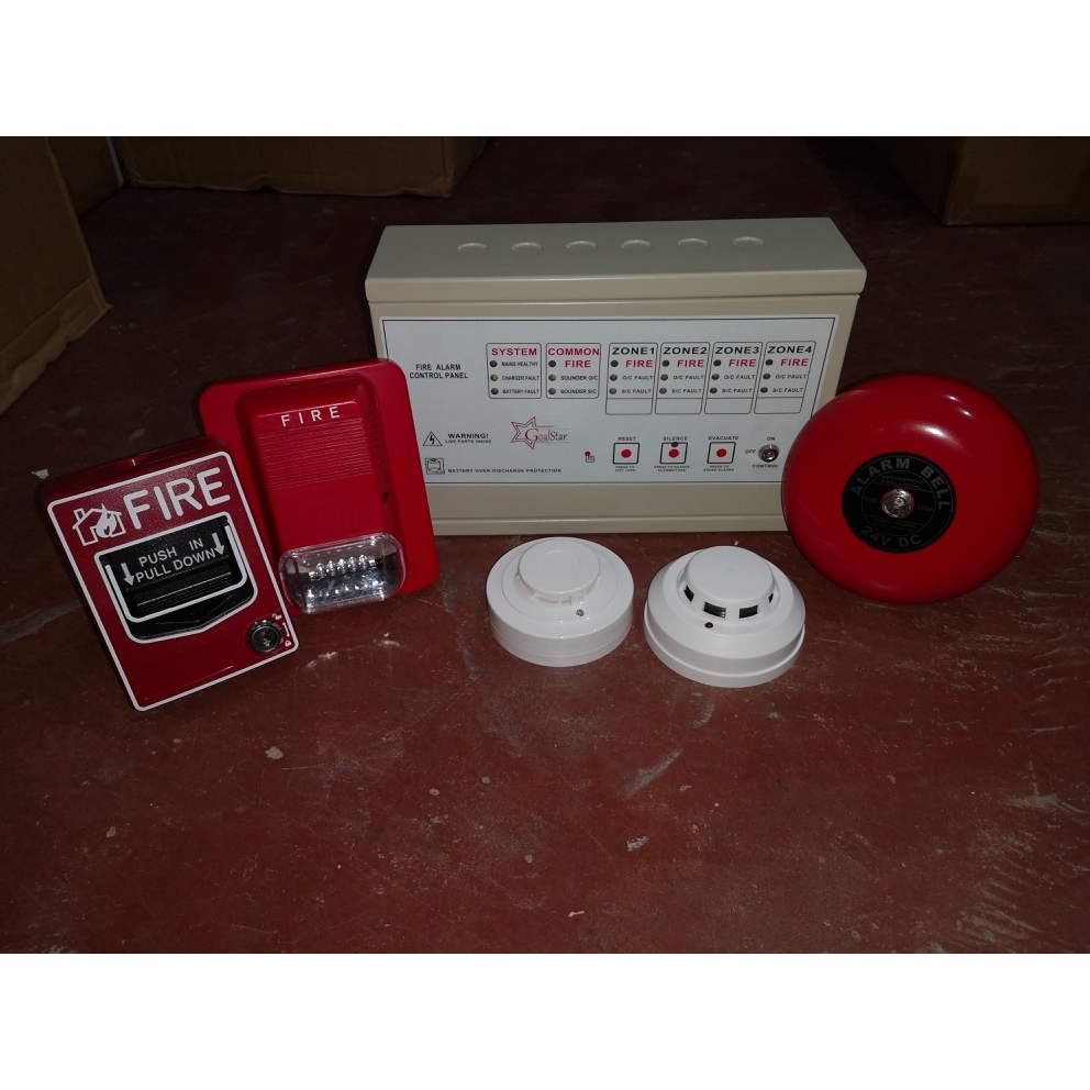 Conventional 24V Fire Alarm System Set (Set A) | Shopee Philippines