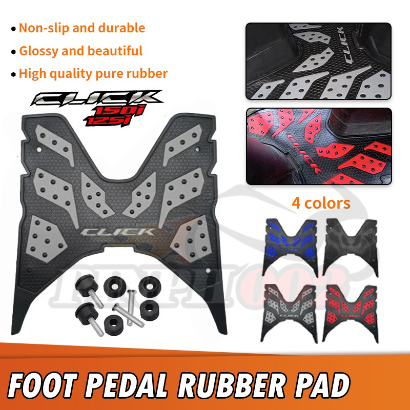 Honda Click 125i/150i Footboard Rubber Matting Click With Bolts For V1 ...