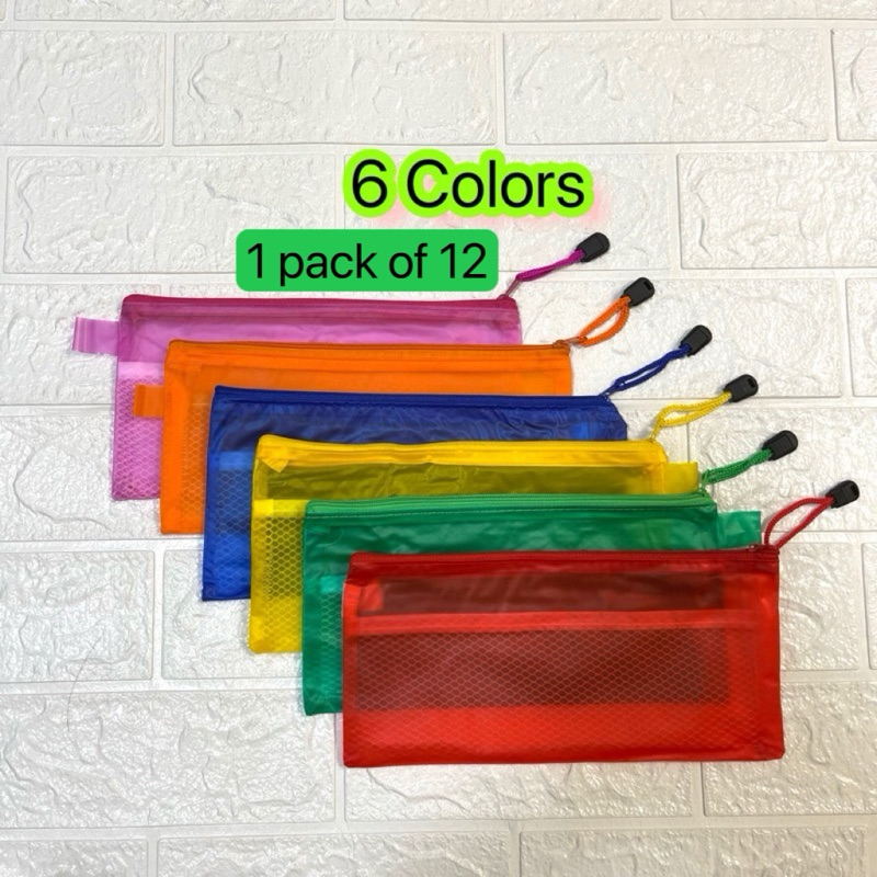 12pcs A6 envelope (grind arenaceous) waterproof envelope zipper pouch ...