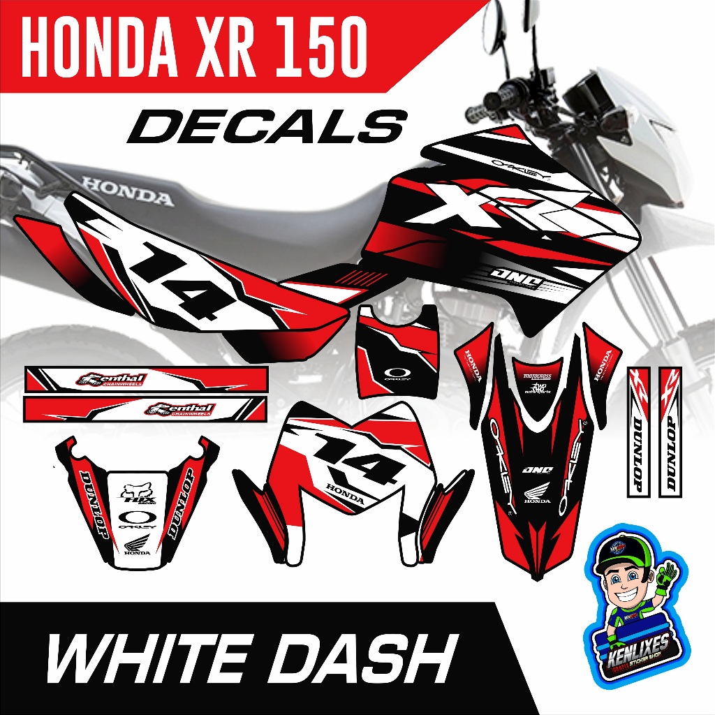 Honda XR 150L Full Decal Sticker (Batch 2) | Shopee Philippines