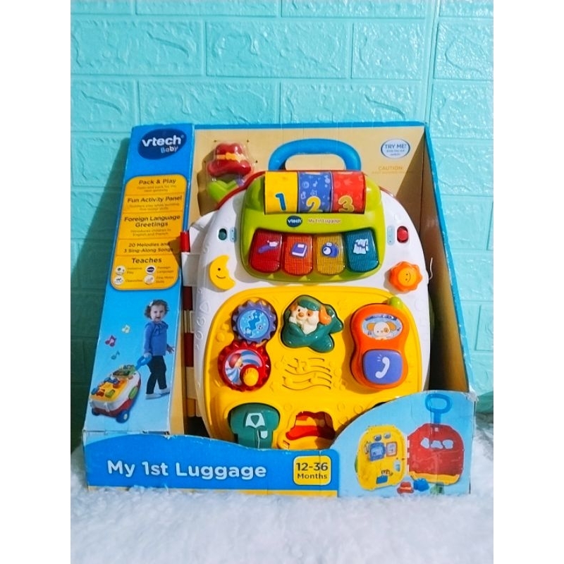VTech Baby My First Luggage(VTech Roll and Learn Activity Suitcase ...