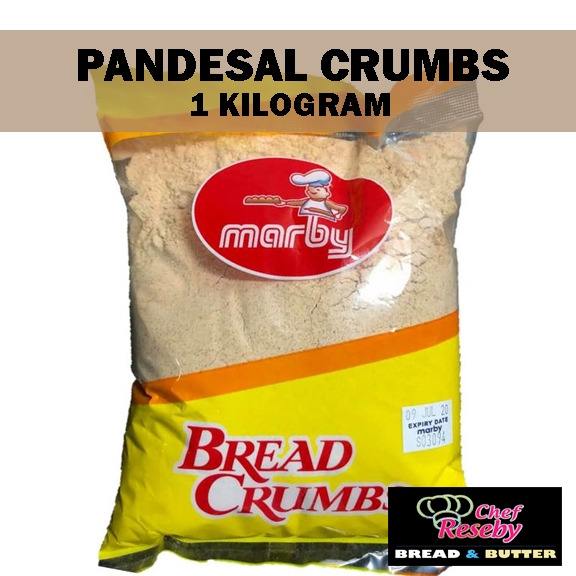 Pandesal Crumbs Marby 1kilogram | Shopee Philippines