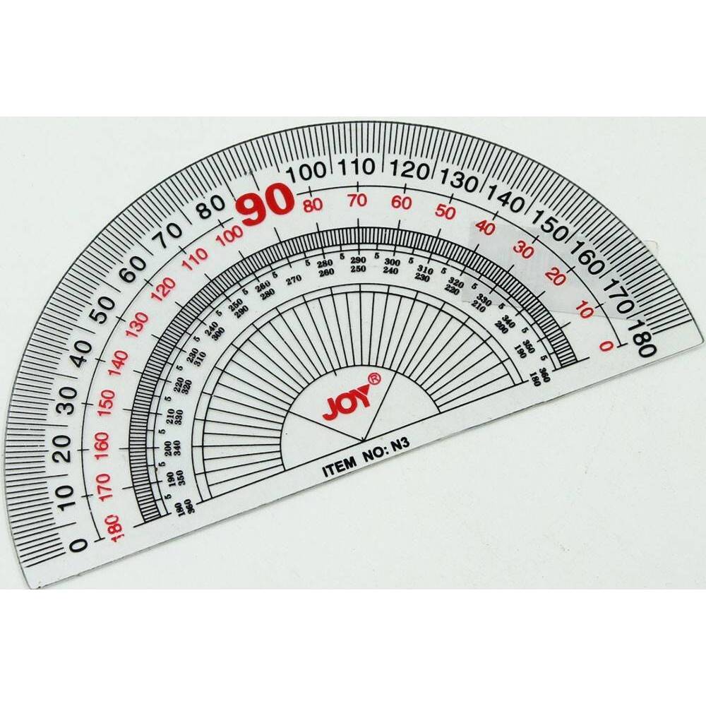 PROTRACTOR PLASTIC JOY BRAND | Shopee Philippines