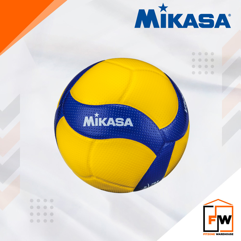 Mikasa V300W VW Series Volleyball Single Dimpled 18 Panel Size 5 ...