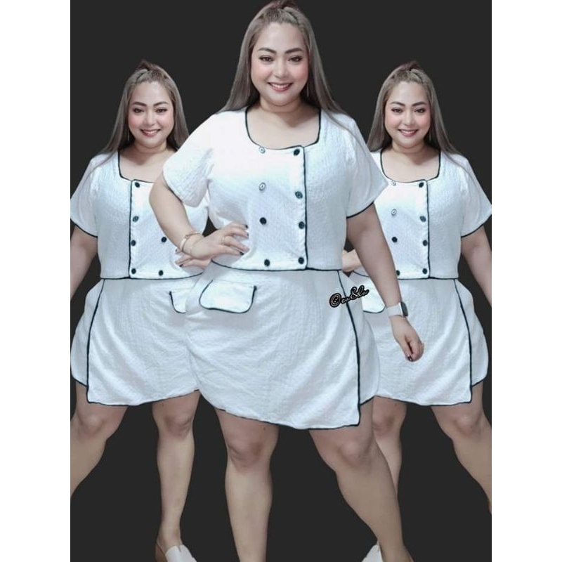 PLUS SIZE ZEPHYRA COORDINATES Terno Coordinates | Shopee Philippines
