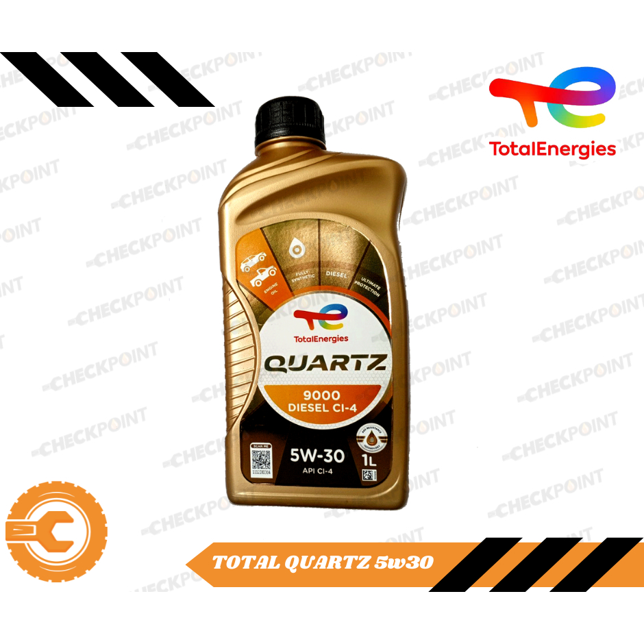 Total Quartz 9000 Diesel 5W30 Super Premium Fully Synthetic Engine Oil ...