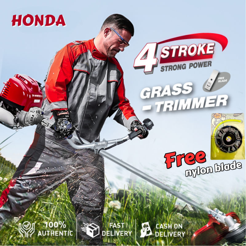 【Ready Stock】Japan HONDA 4 Stroke Grass Cutter gasoline 42CC portable ...
