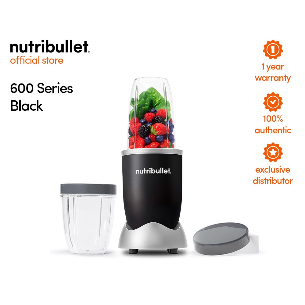 Nutribullet 600 Blender Smoothie Juicer Nutrition Extractor Black ...