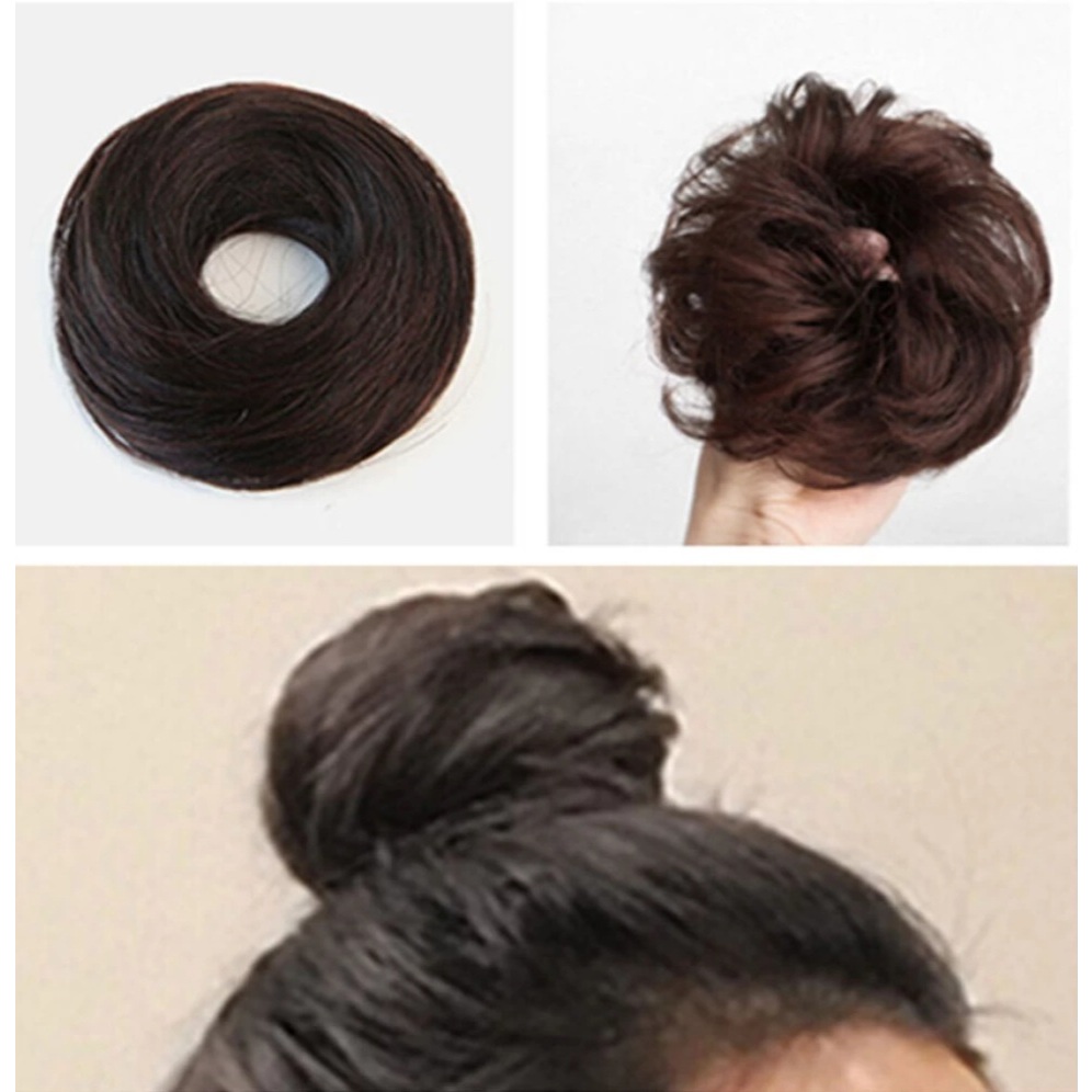 Human Bun Scrunchies Hair Clip | Shopee Philippines