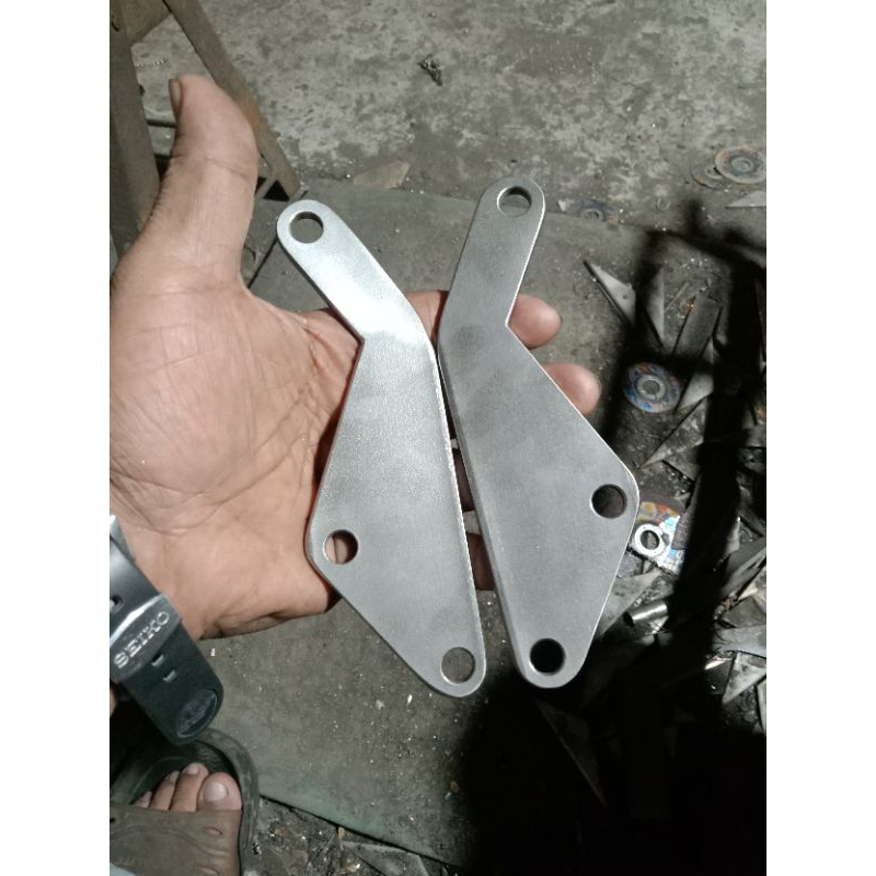 stainless footrest bracket for honda RS 125 carb/Fi, xrm carb/fi,Honda ...