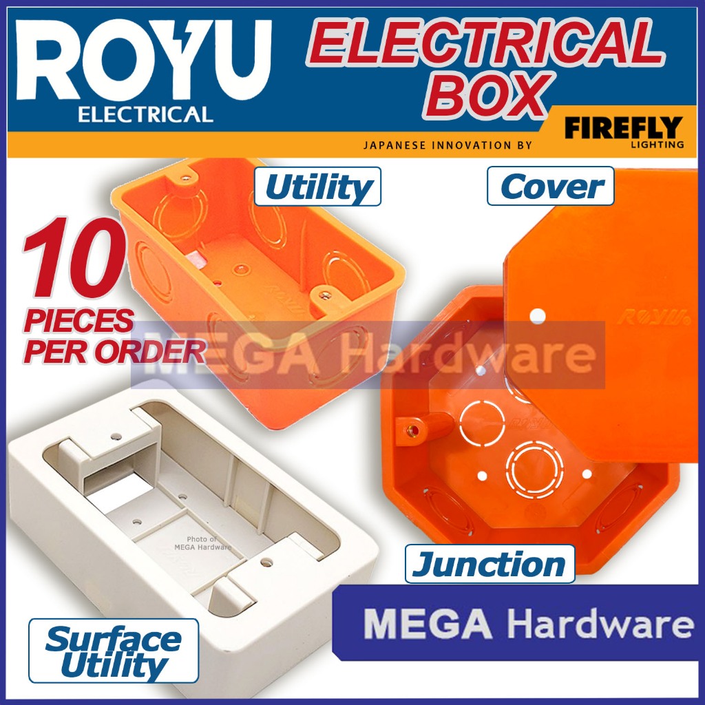 ROYU FIREFLY Surface Type Utility Box | Utility Box | Junction Box ...