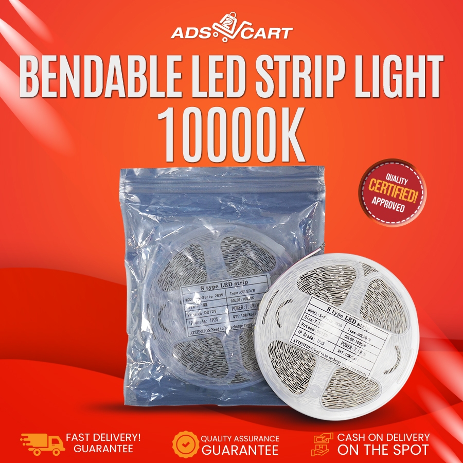 ADS Bendable LED Strip / LED S-Type 10-20 meter DC12 volts 7.0watts ...