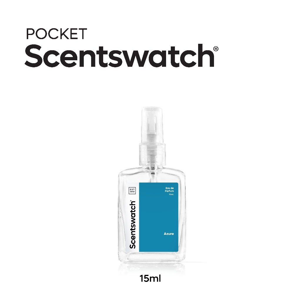 AZURE 15ML Eau de Parfum: Pocket Scentswatch Perfume for Men | Shopee ...