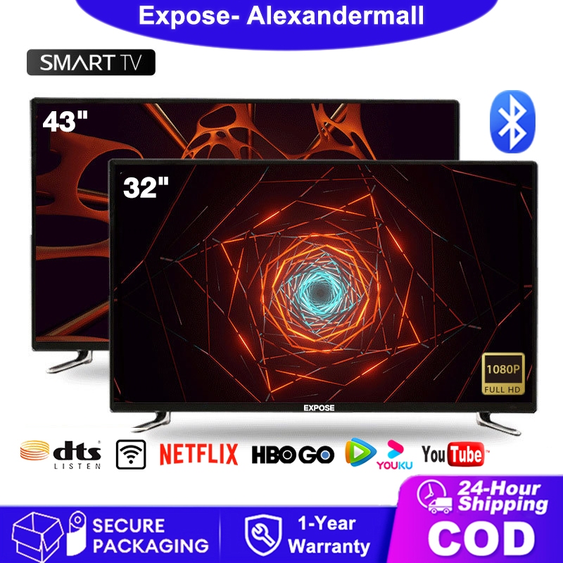 Expose Smart TV 32"/43"/50"HD Digital LED TV Android 12 Television ...