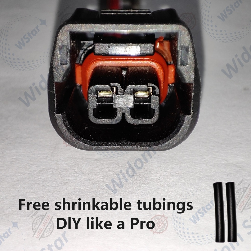 6189-7408 socket connector for LED lights and Honda 2 pins horn harness ...