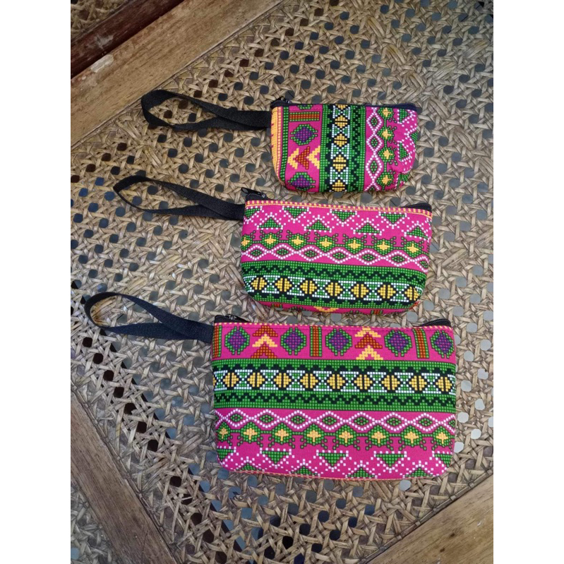 Batik 3 sizes of coinpurse or pouches batik | Shopee Philippines