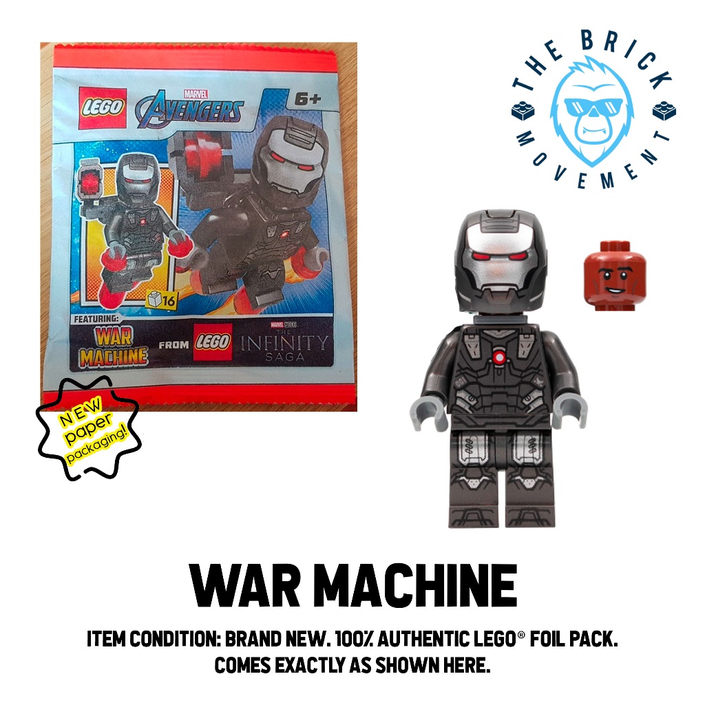 LEGO® MARVEL War Machine Foil Pack | Shopee Philippines