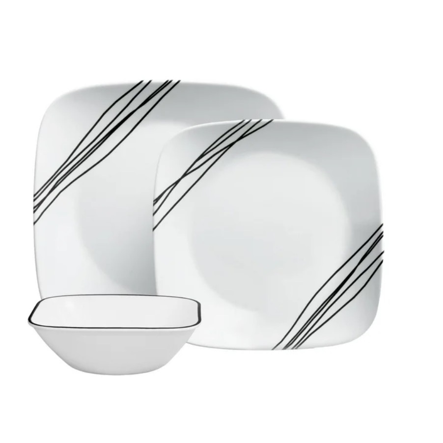NEW and ORIGINAL - Corelle® Studio Simple Sketch Dinnerware Set 12pc ...