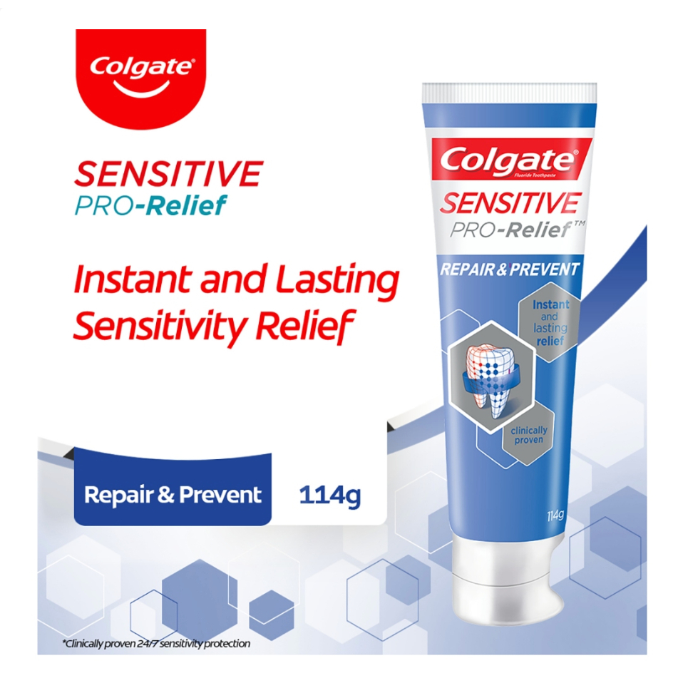Colgate Sensitive Pro-Relief Repair & Prevent Toothpaste for ...
