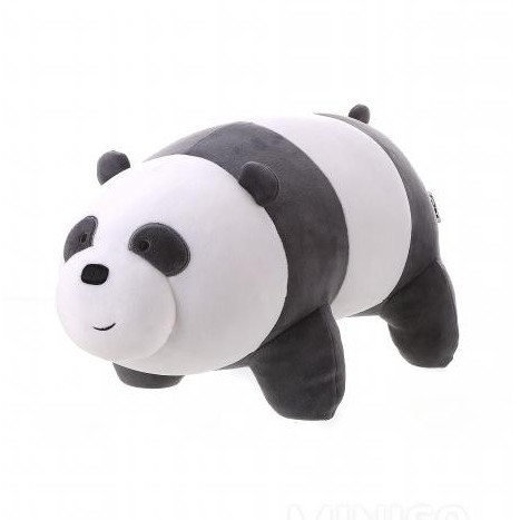 Miniso x We Bare Bears Plush Toys Grizzly, Panda and Ice Bear | Shopee ...