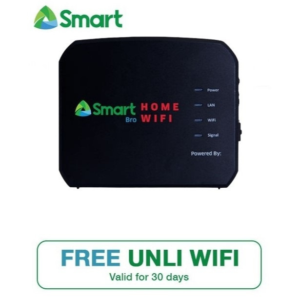 SMART Bro Prepaid Home WiFi with UNLI DATA/WIFI Valid for 30 Days ...