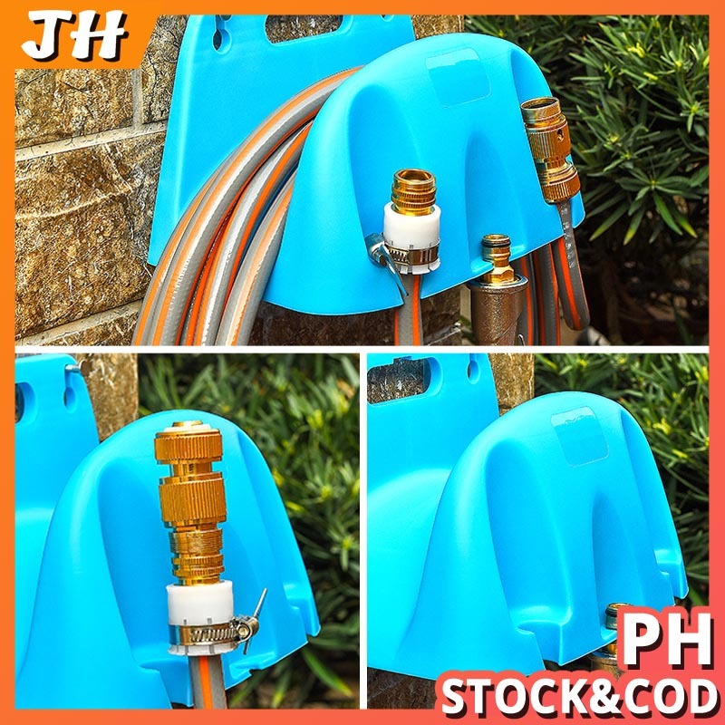 Hose Pipe Storage Holder Wall Mounted Pipe Hose Rack Garden Water Pipe ...