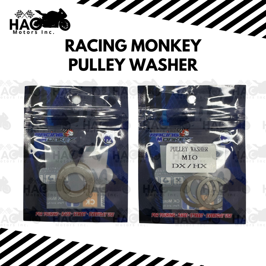 RACING MONKEY PULLEY WASHER MIO/M3/NMAX/AEROX Motor Parts | Shopee ...