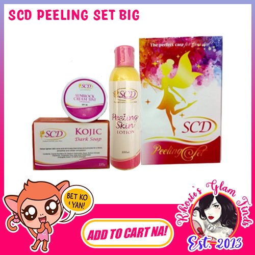 SCD Peeling Set | Big Set | Shopee Philippines