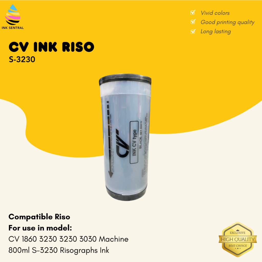 INKSENTRAL Two (2) CV ink, Compatible 800mL Black for CV1200 CV1860 ...
