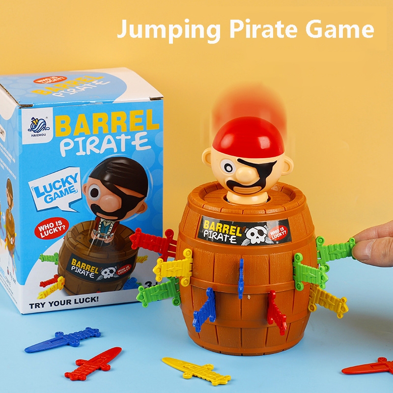 KiKi Jumping Pirate Game Family Board Game for Kids Adults | Shopee ...