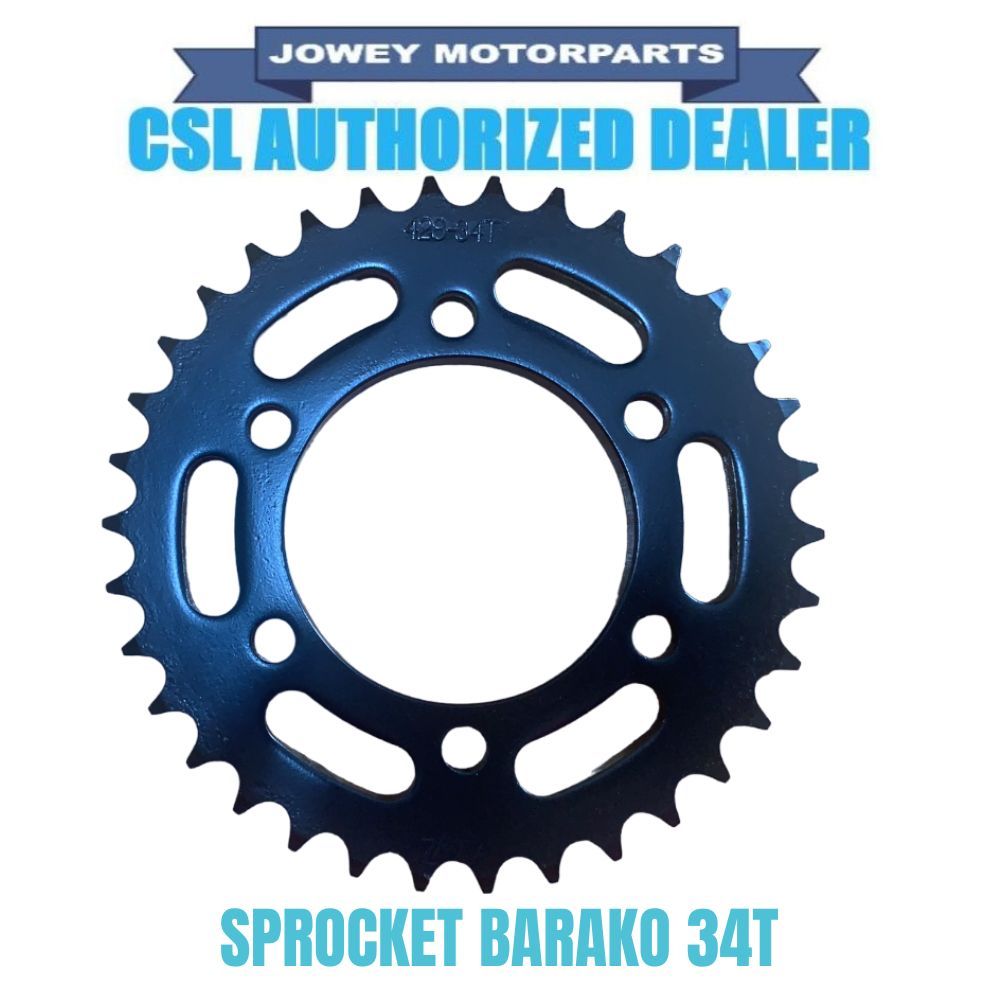CSL REAR SPROCKET FOR KAWASAKI BARAKO / BC175 MOTORCYCLE (34T/36T/38T/40T/42T/45T/48T/51T ...