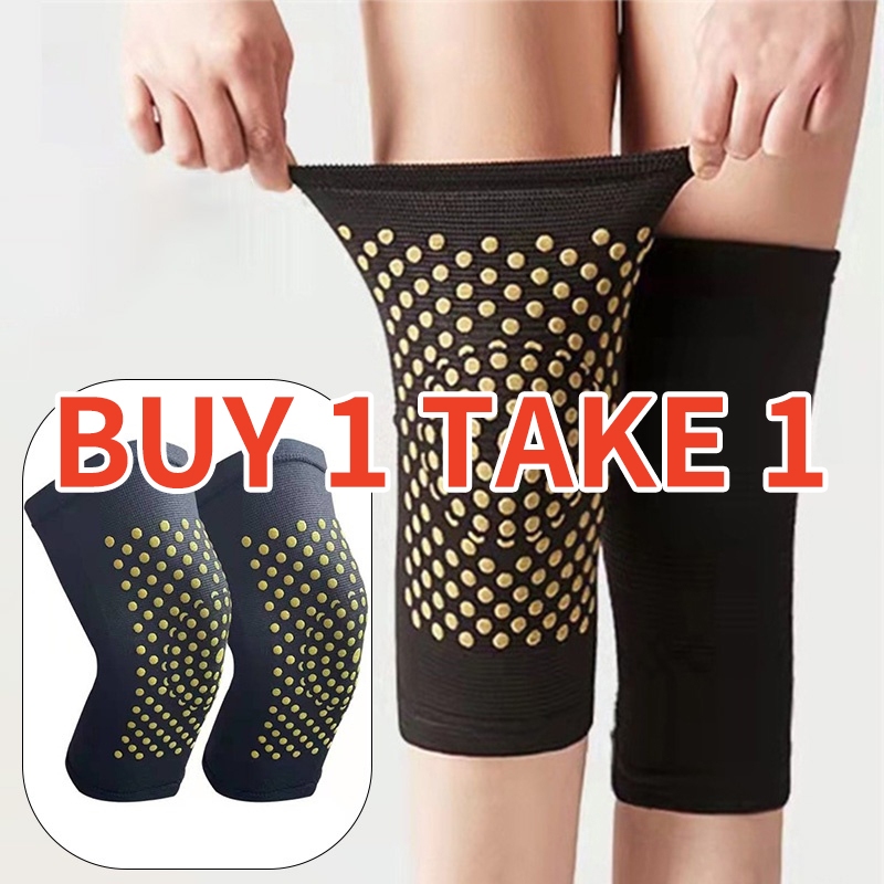 2pcs self-heating knee pad infrared warm knee elastic support ...