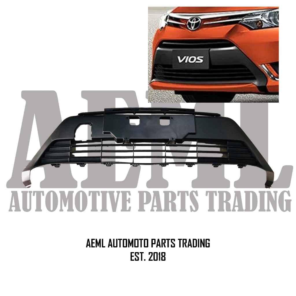 Genuine Toyota Vios 2014 - 2017 Lower Grille Lower Bumper Screen Unit ...