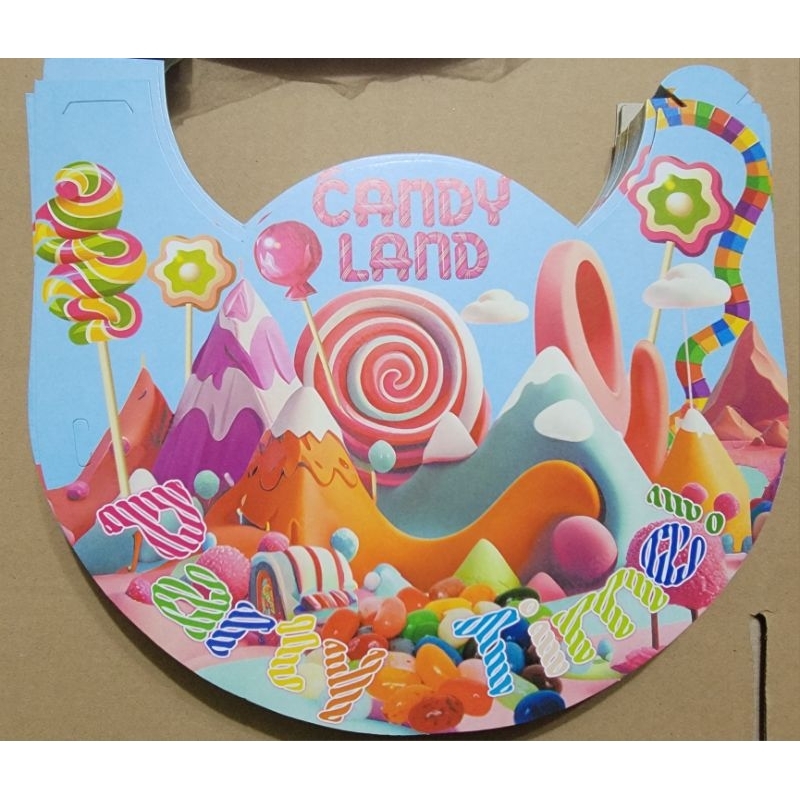 CANDY LAND THEMED PARTY HATS / LOOT BAGS | Shopee Philippines