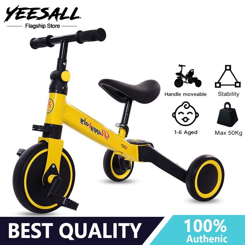 Balance Bike for Kids 6 in1 Multi-function Bike Tricycle Baby Walker ...