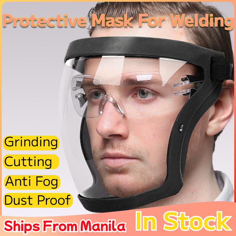 protective mask for welding full face shield Transparent acrylic face ...