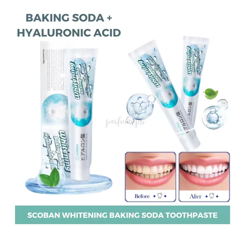 SCOBAN LBLS Teeth Whitening Toothpaste With Whitening Baking Soda ...