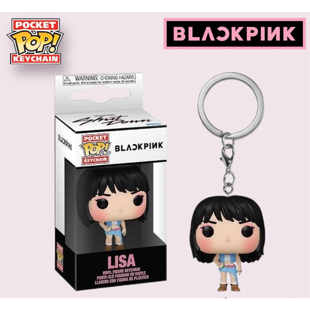 LISA - BLACK PINK POCKET POP KEYCHAINS | Shopee Philippines